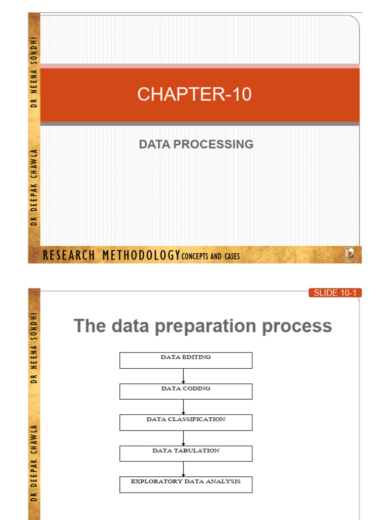 Module X Data Processing | PDF | Survey Methodology | Methodology