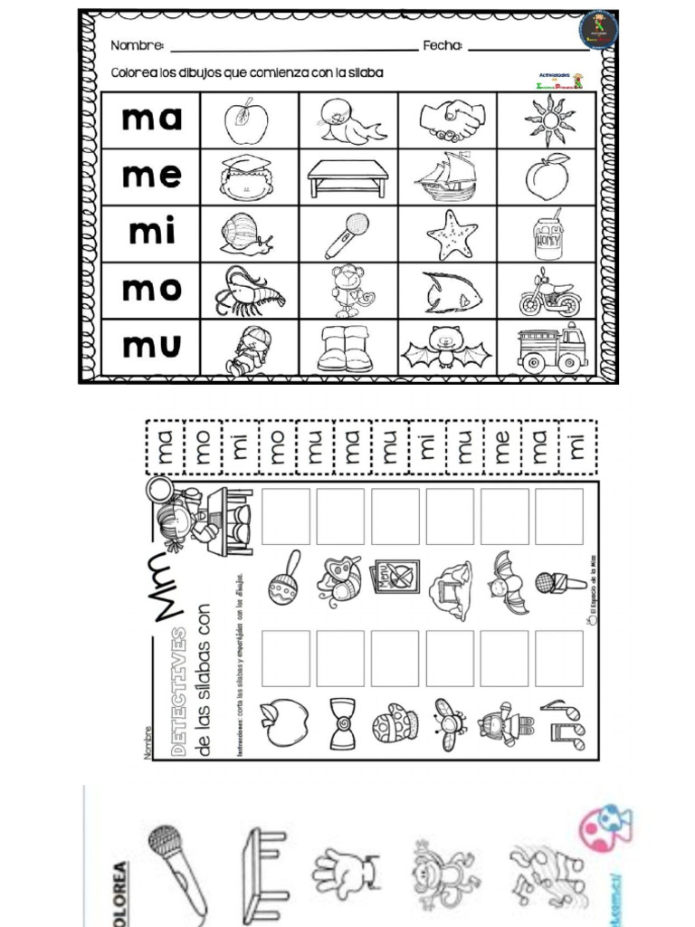 Fonemas Bilabiales | PDF