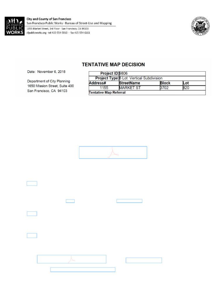 Tentative Map Decision 123118 | PDF