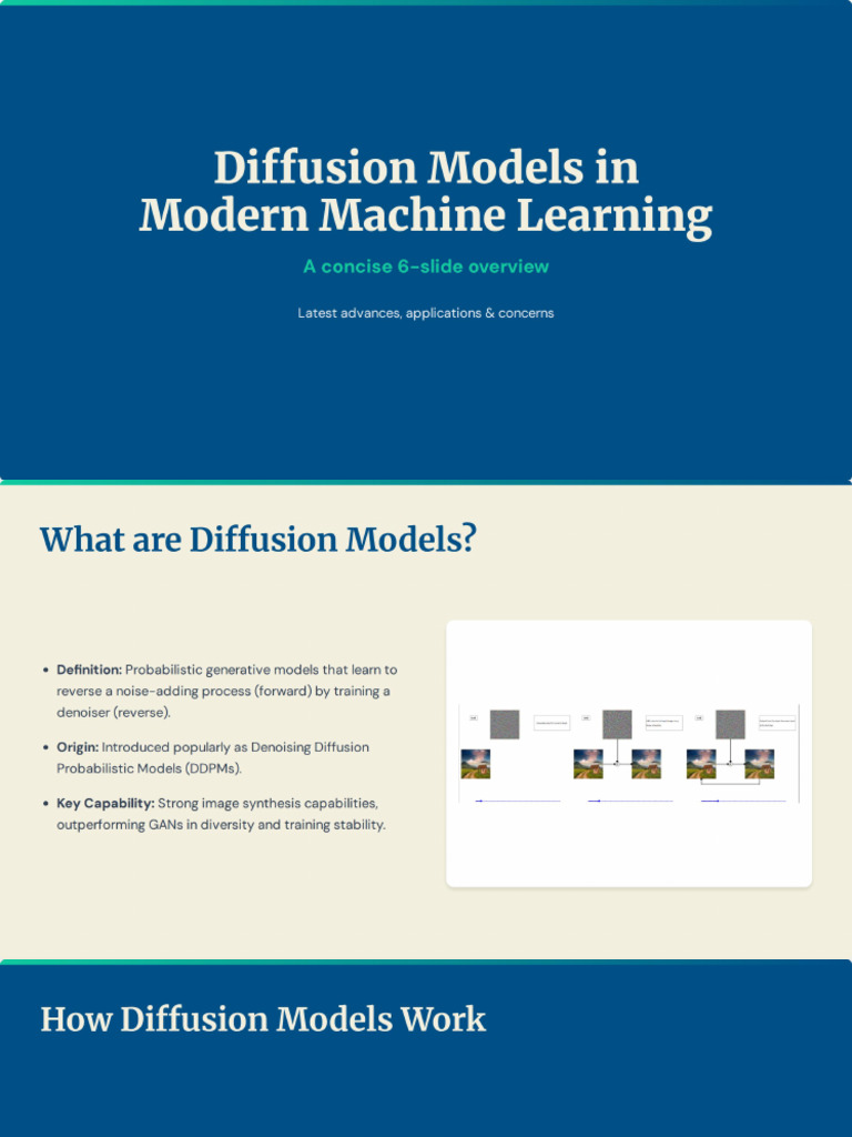 Diffusion Models Presentation | PDF