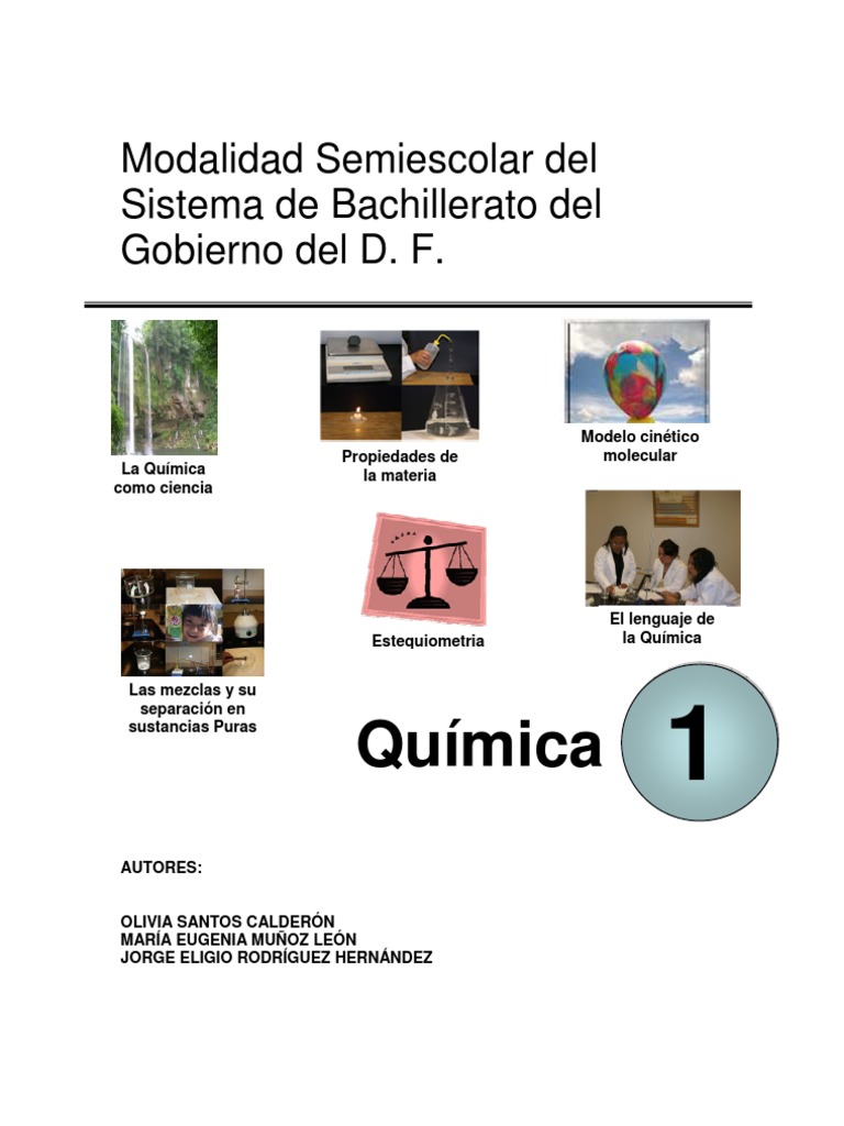 Quimica 1 Pdf Importar Science