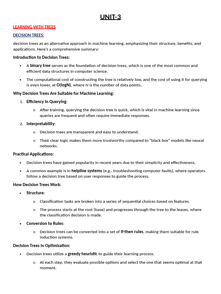 UNIT3 ML | PDF | Cluster Analysis | Statistical Classification