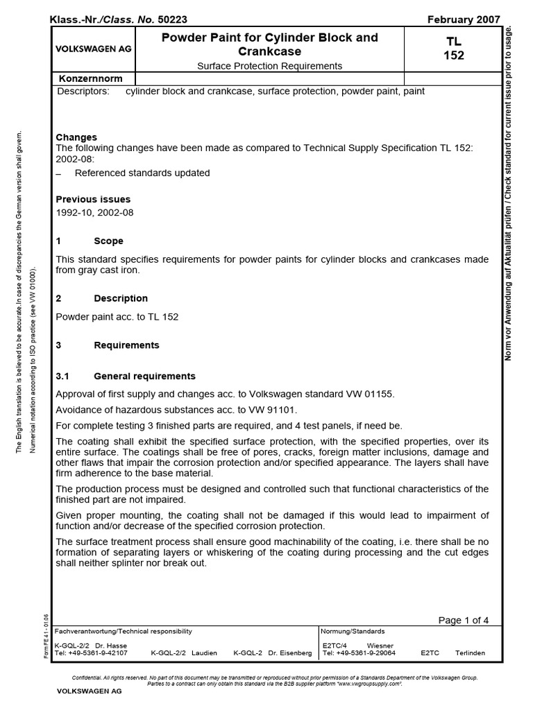 TL 152-2007 | PDF | Materials Science | Building Materials