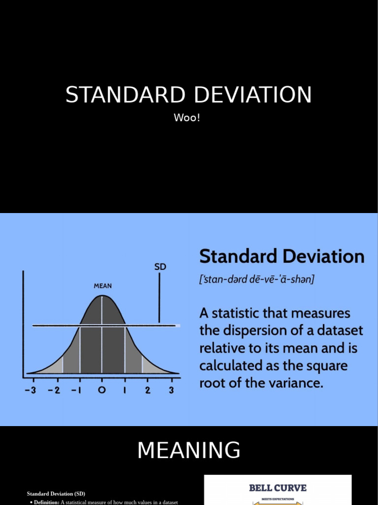 Understanding Standard Deviation Explained | PDF | Standard Deviation ...