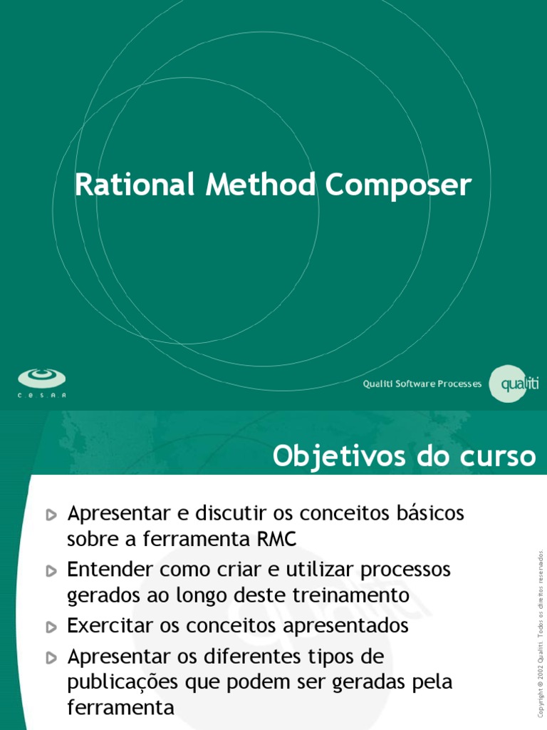 Material Didatico Treinamento Rational Method Composer | PDF