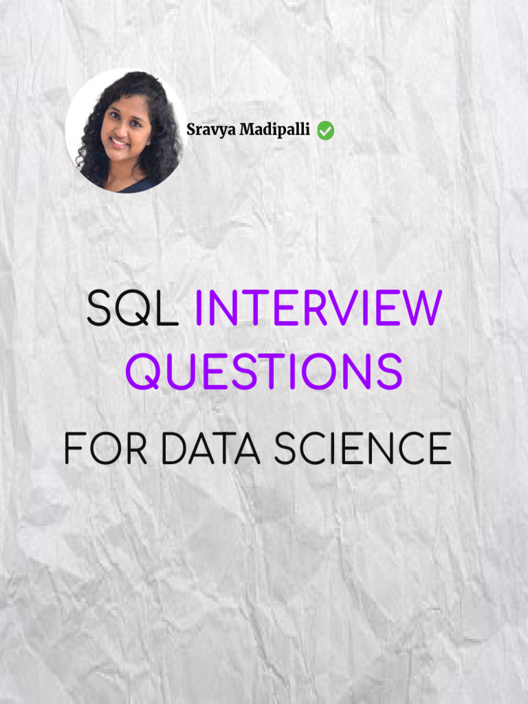 SQL Interview Questions For All Levels | PDF | Computing