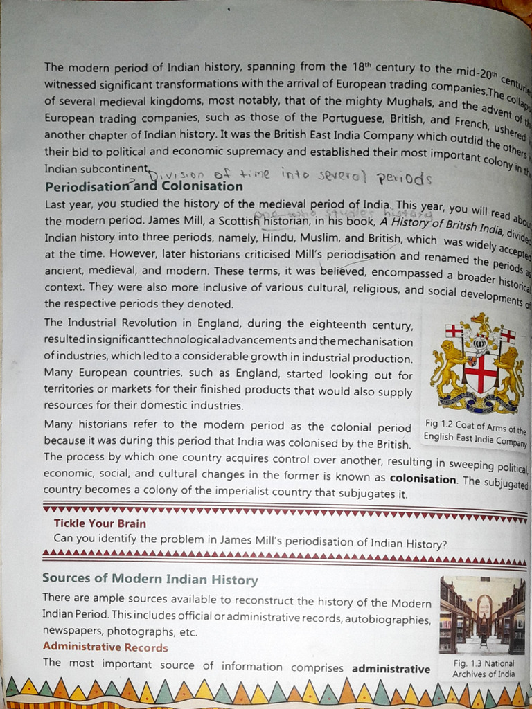 Modern Indian History and Sources | PDF