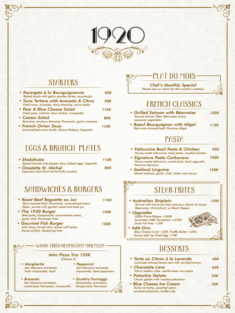 Lunch Menu | PDF