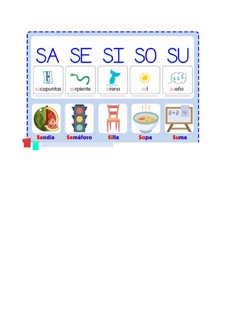 Sa Se Si So Su | PDF