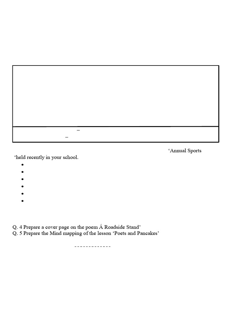 English Project Class XII Guidelines | PDF