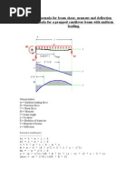 Staircase Load Calculation | PDF | Stairs | Structural Engineering