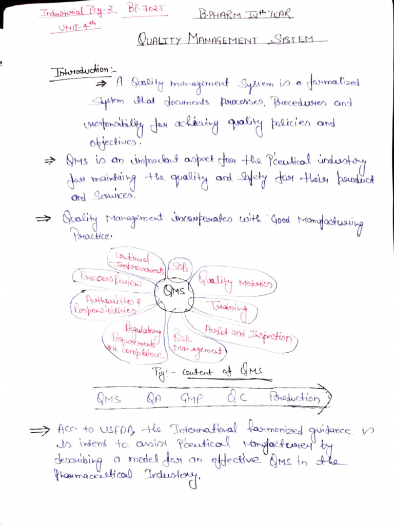 Quality Management System | PDF | Clinical Trial | Pharmacy