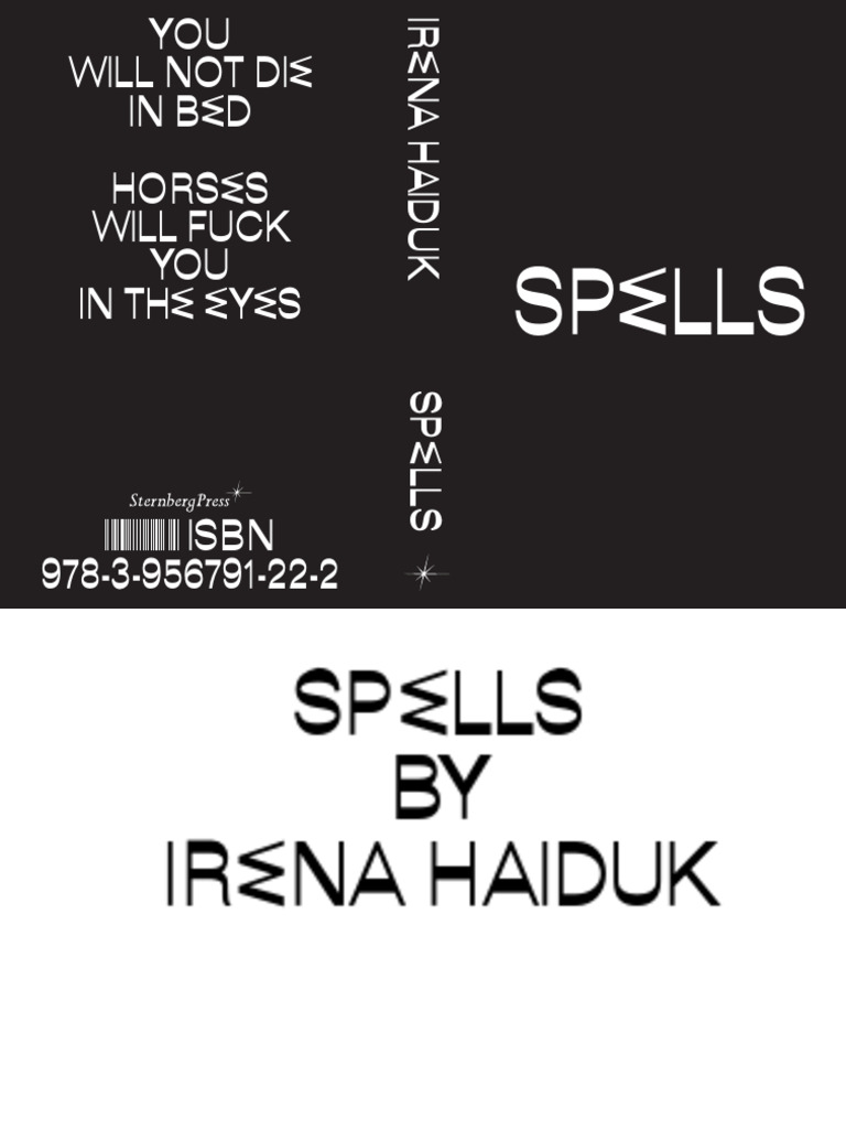 Irena Haiduk _ Spells - Irena Haiduk_pdf -- Adobe InDesign CC 2014 ...