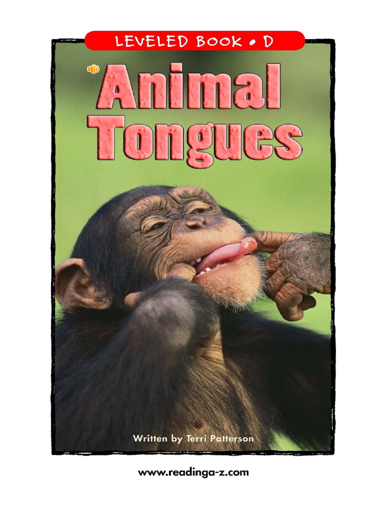 Animal Tongues | PDF
