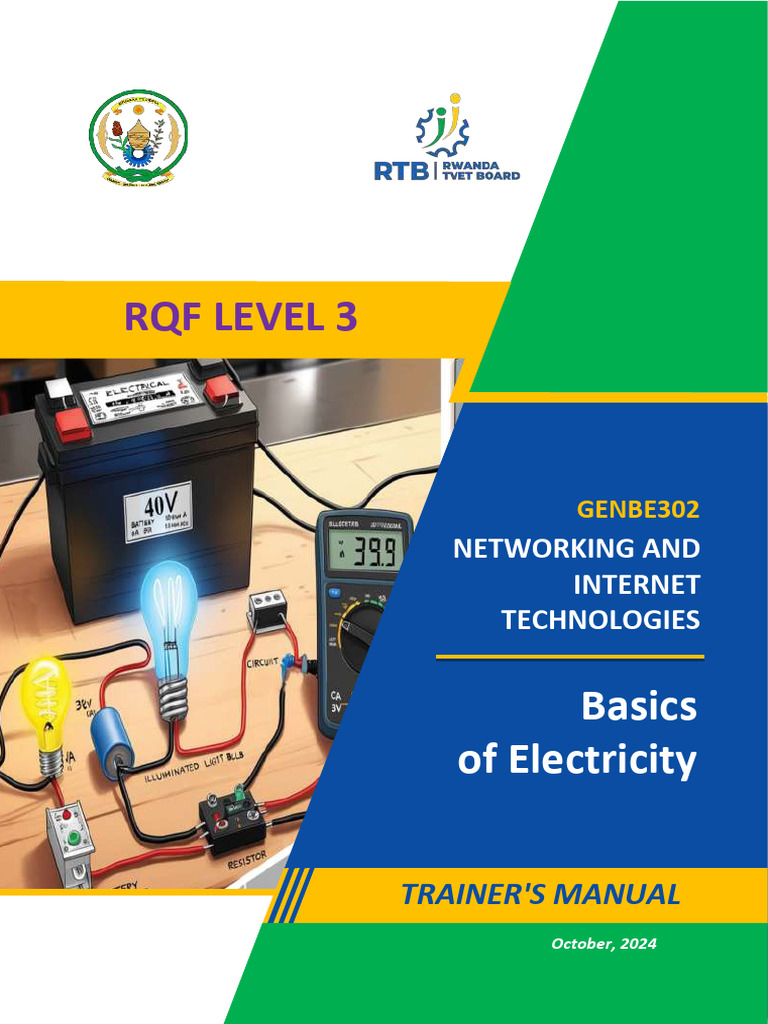 Basics of Electricity Trainer Manual | PDF | Series And Parallel ...