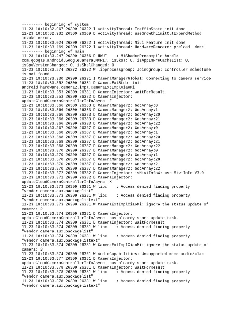 Log Cat 1763901633225 | PDF | Computer Engineering | Computer Programming