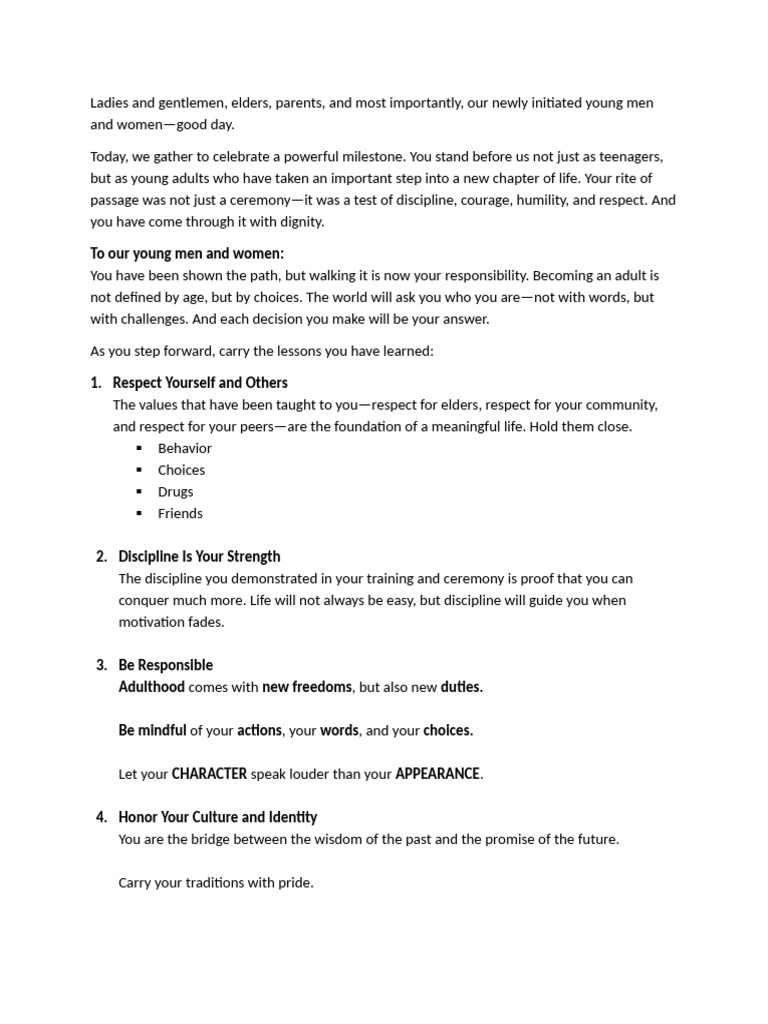 Motivation - Rite of Passage | PDF | Disciplines | Behavioural Sciences