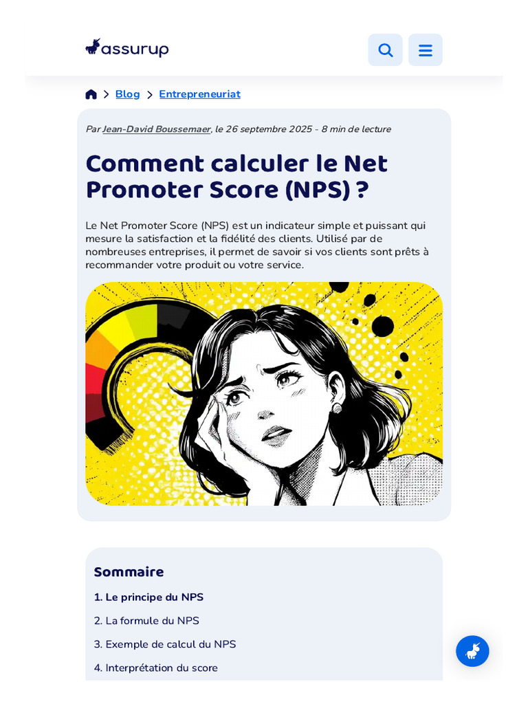 Calculer le Net Promoter Score (NPS) | PDF | Business