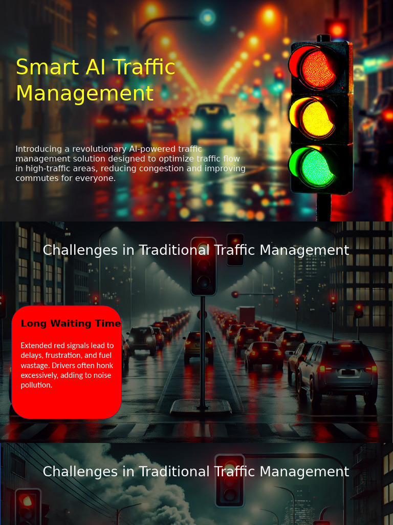 Smart AI Traffic Management | PDF | Traffic | Traffic Congestion