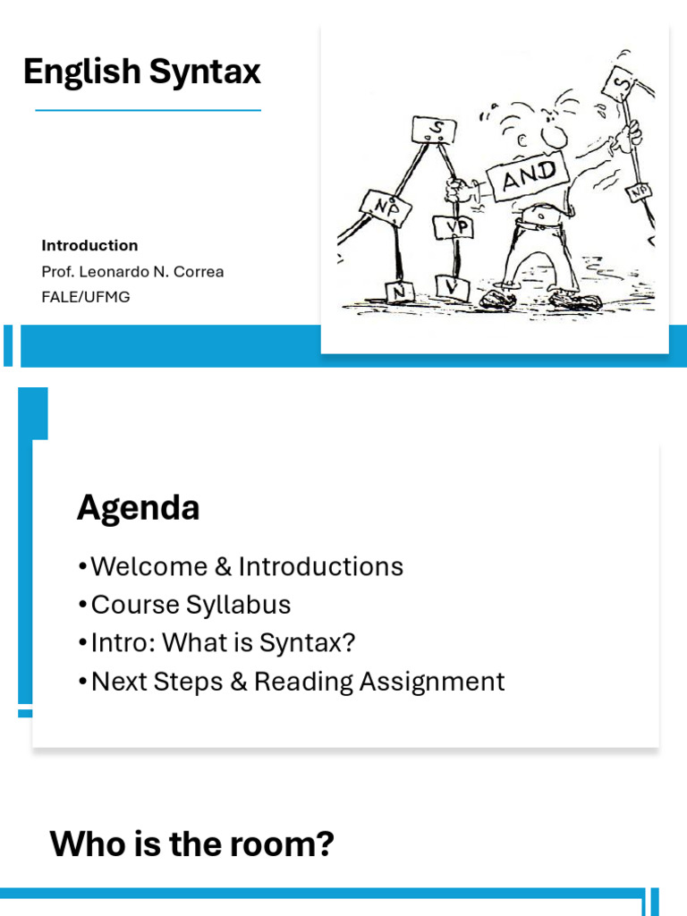 Aula 01 - Intro To Syntax | PDF