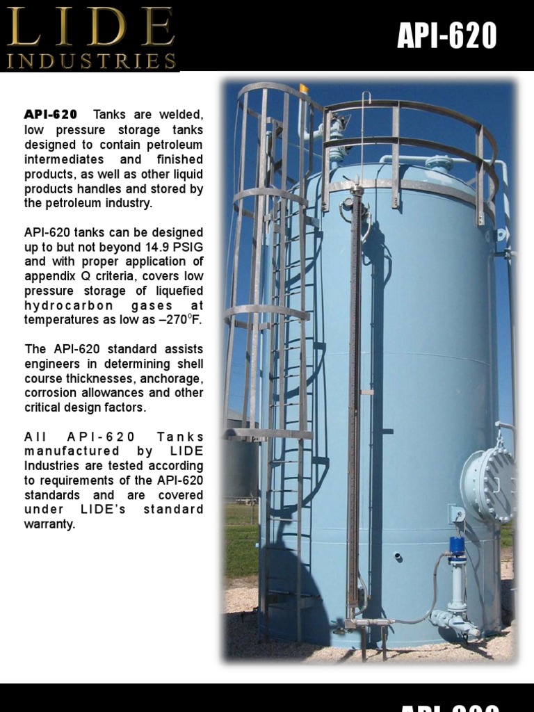 Api 620 Tanks Pdf