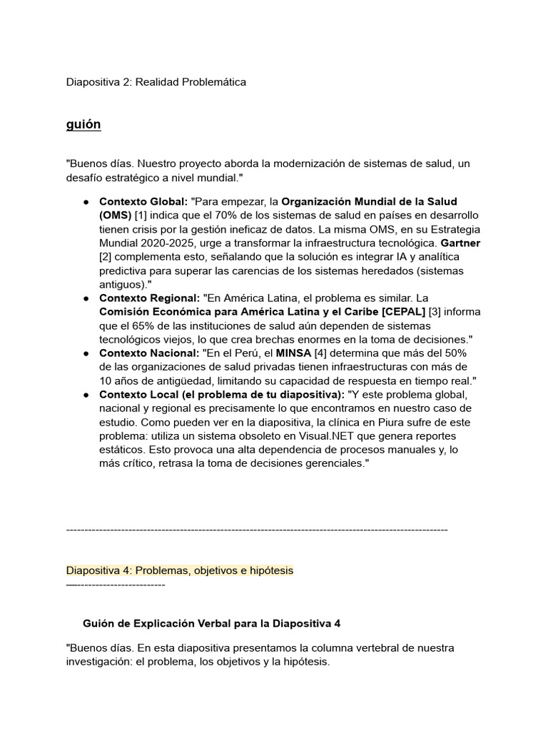 Diapositiva - Realidad Problemática - para Tesis | PDF | Inteligencia ...
