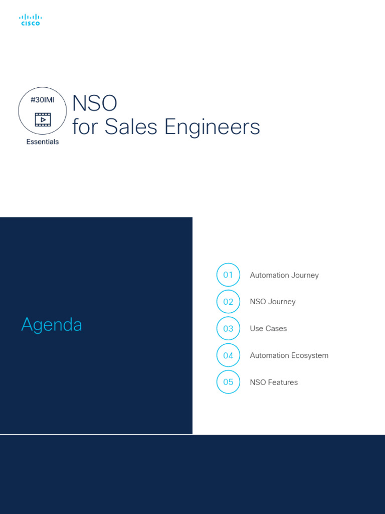30IMI Essentials NSO For SE | PDF | Multiprotocol Label Switching ...