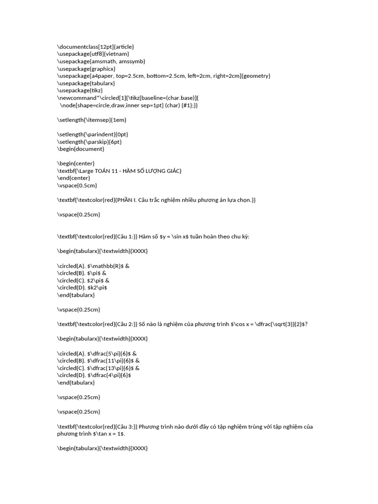 Document Class | PDF