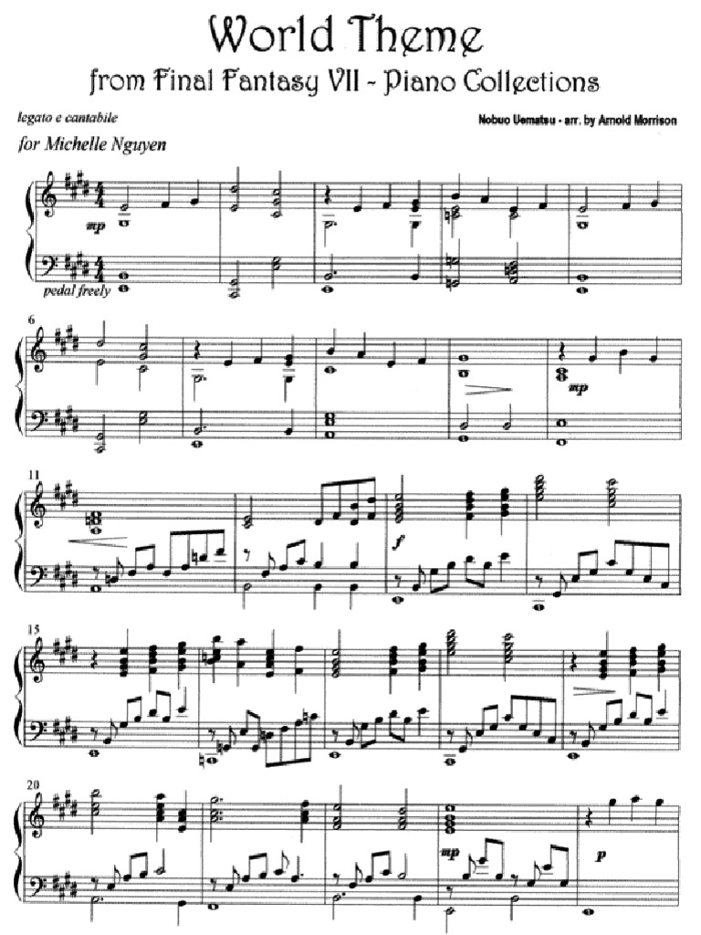 World Theme FF7 | PDF