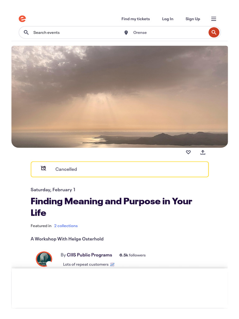 Finding Meaning and Purpose in Your Life | PDF | Online Services