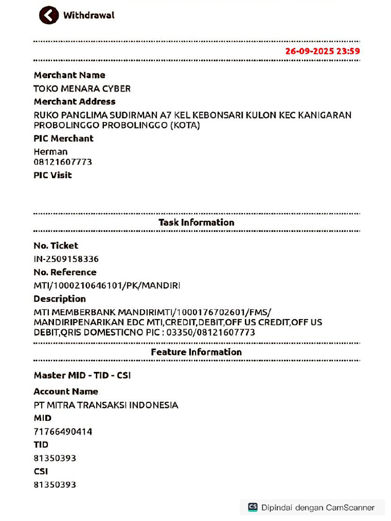 Toko Menara Cyber | PDF