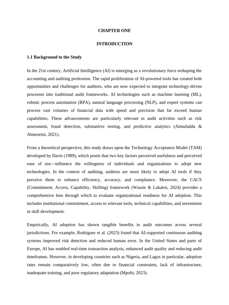 AI IN Auditing | PDF | Audit | Artificial Intelligence