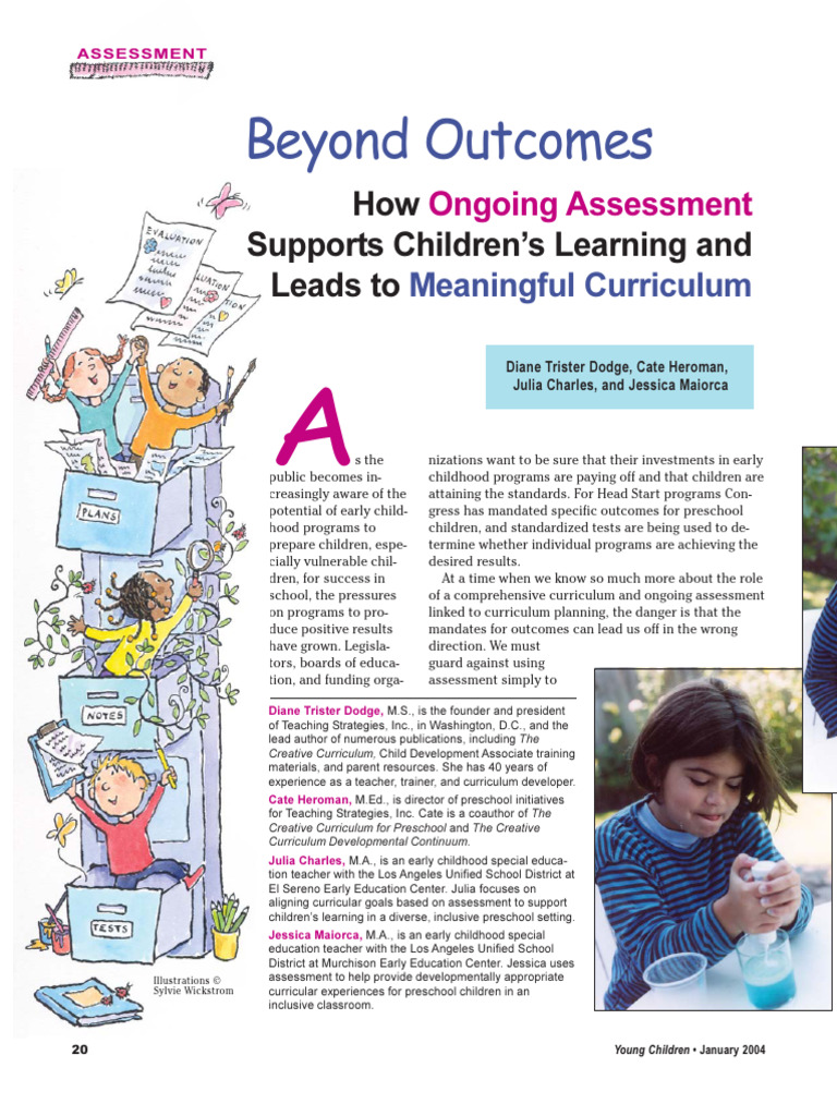 Outcome Assessments-1 | PDF | Curriculum | Learning