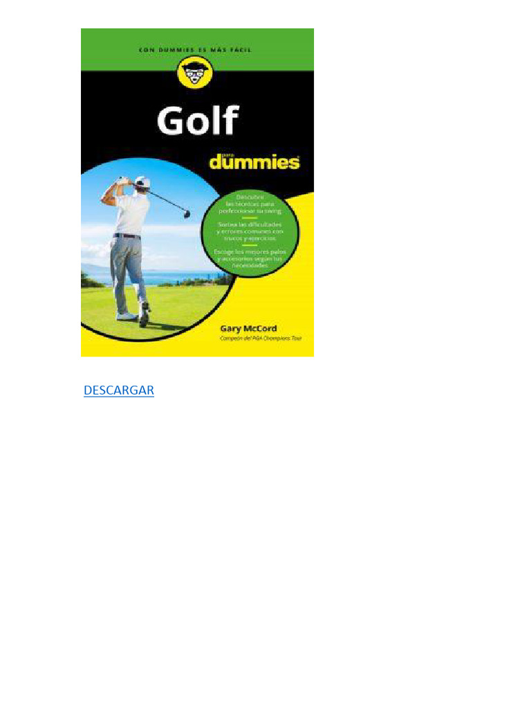 Golf para Dummies | PDF