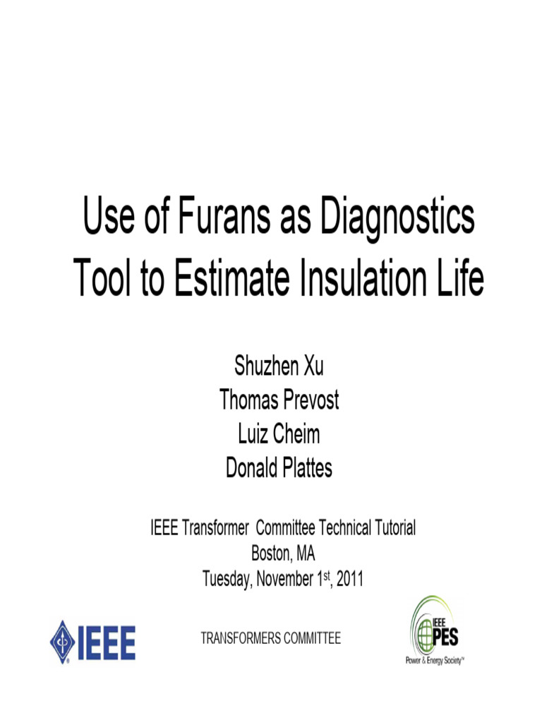 F11 Tutorial Furans | PDF | Transformer | Materials