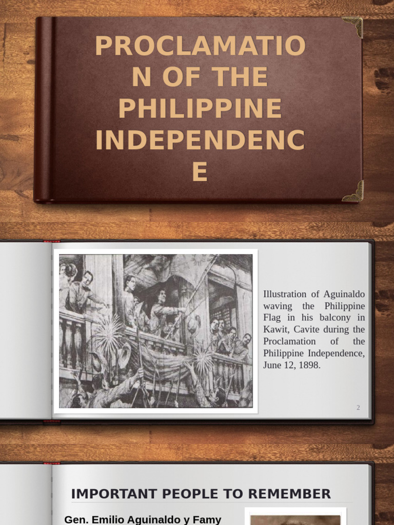 Proclamation of Philippine Independence | PDF | Philippines | Spanish ...