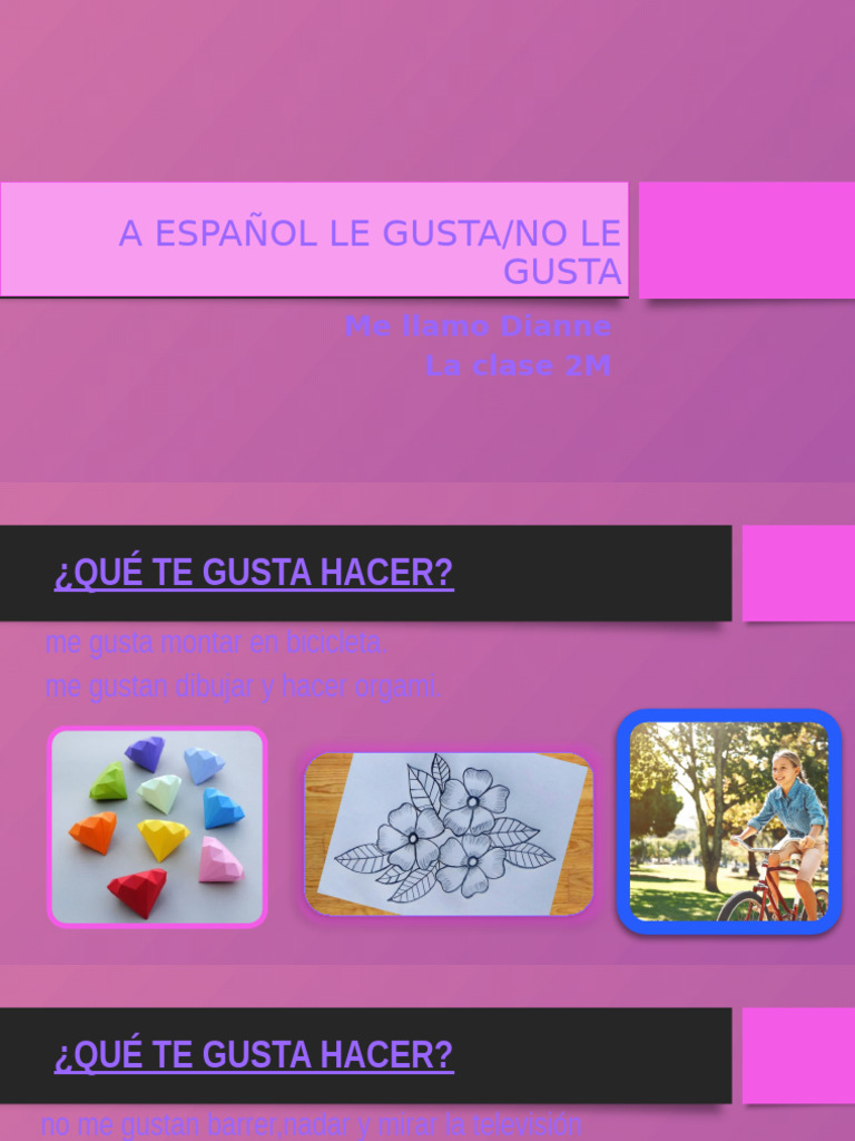 Assessment 1 Likes and Dislikes | PDF