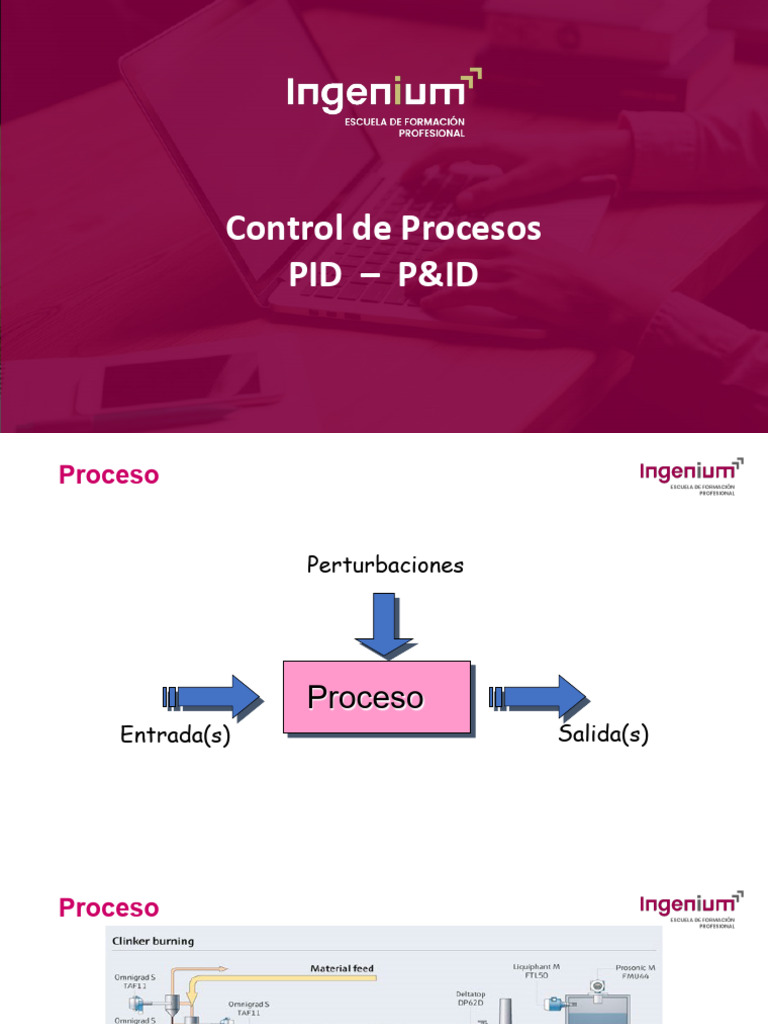 Control de Procesos Pid - P&Id | PDF | Valve | Instrumentation