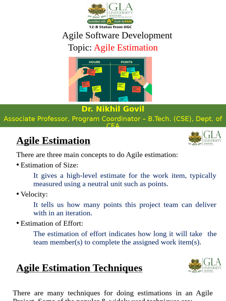 8. Agile Estimation | PDF | Agile Software Development | Scrum ...