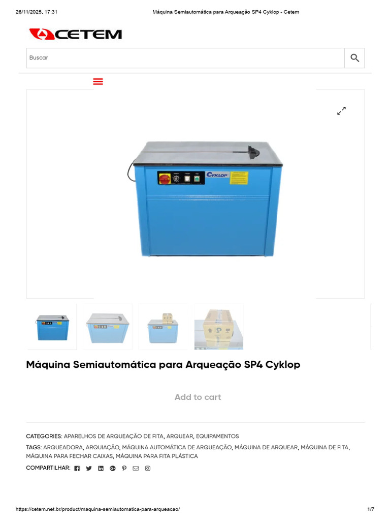 Máquina Arqueadora Semiautomática SP4 | PDF | Máquinas