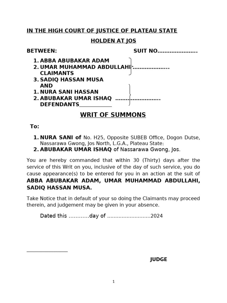 Summary Judgment Procedure Writ and Application | PDF | Judgment (Law) | Lawsuit