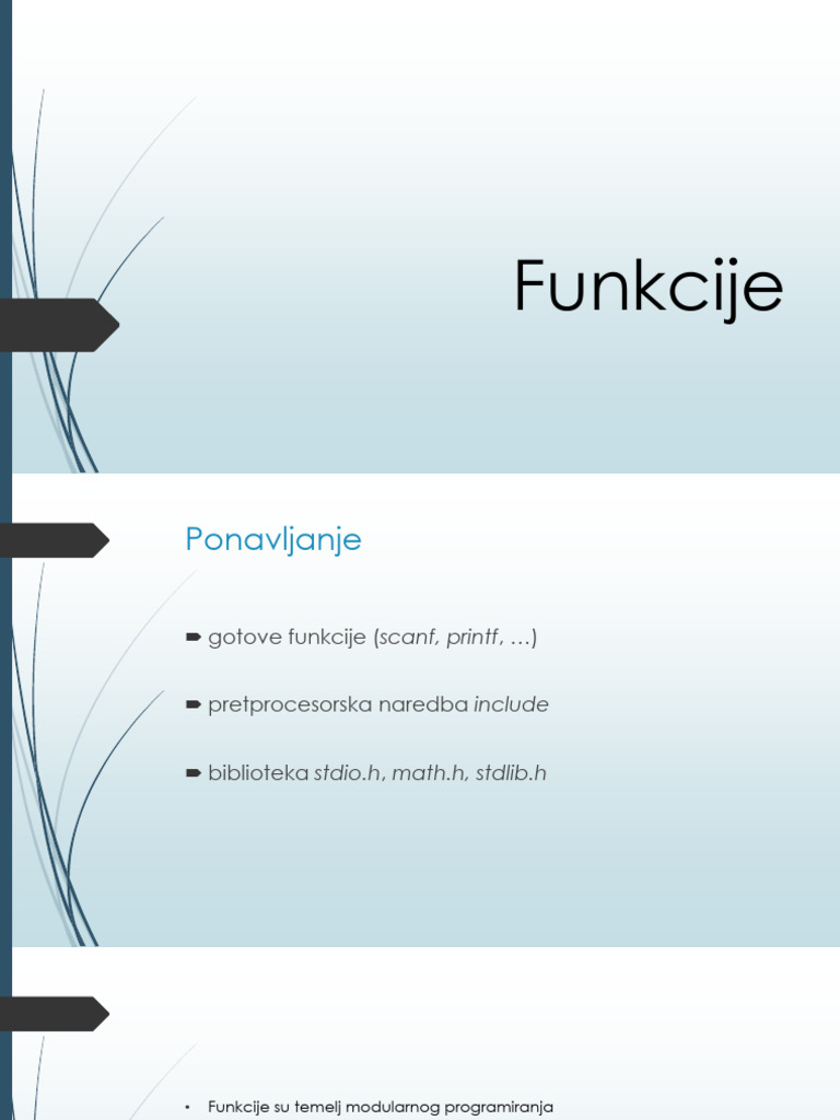 Funkcije | PDF