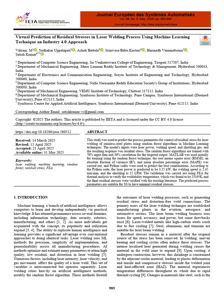 Virtual Prédiction of Residual | PDF | Errors And Residuals | Mean Squared Error