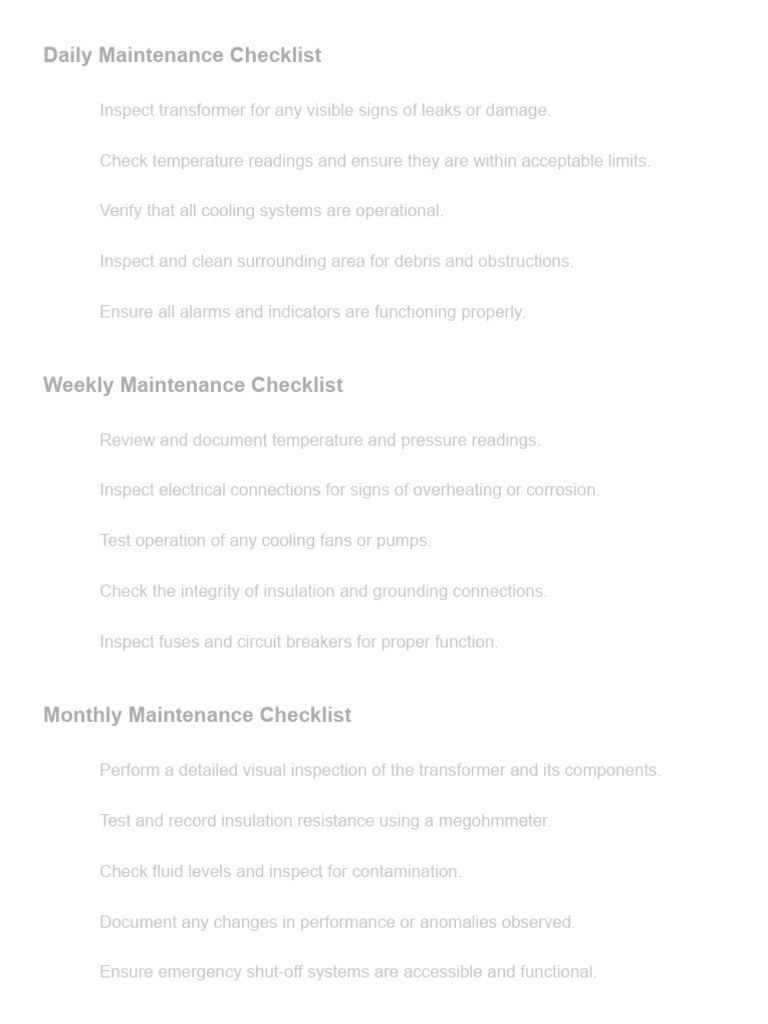 PXF - Transformer Daily, Weekly, Monthly, Quarterly, Semi Annual ...
