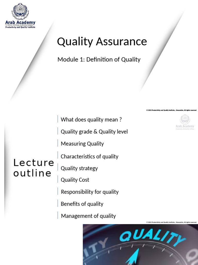 Module 1 | PDF | Reliability Engineering | Business