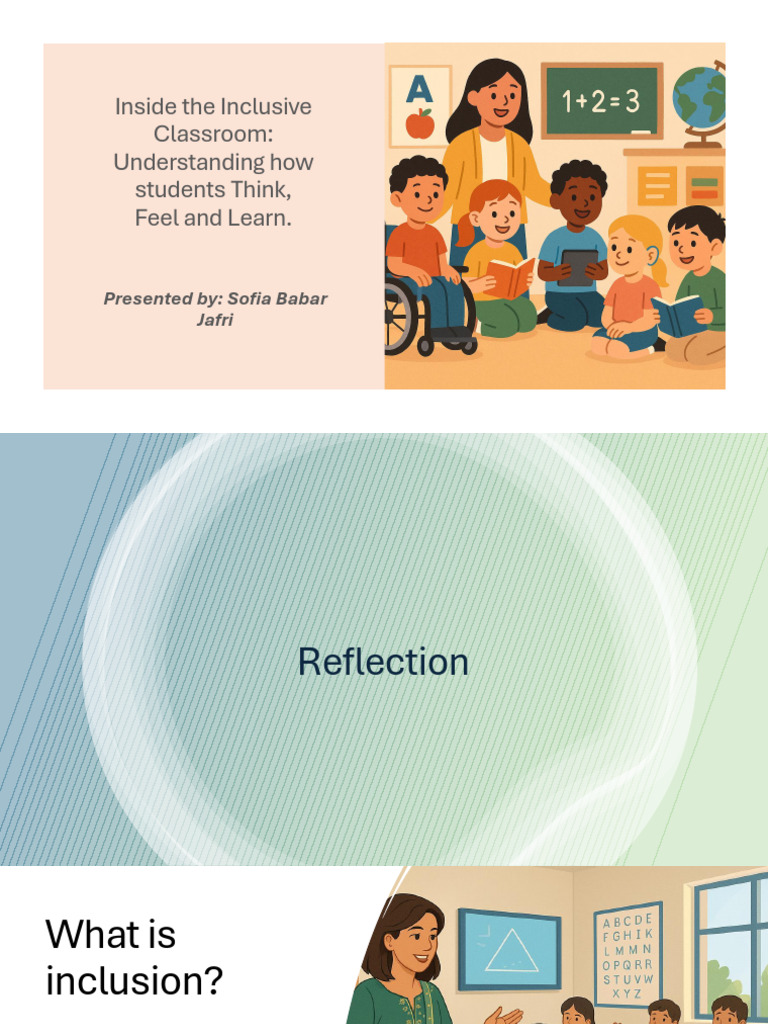 Inside The Inclusive Classroom (BNU Workshop) | PDF | Cognition ...