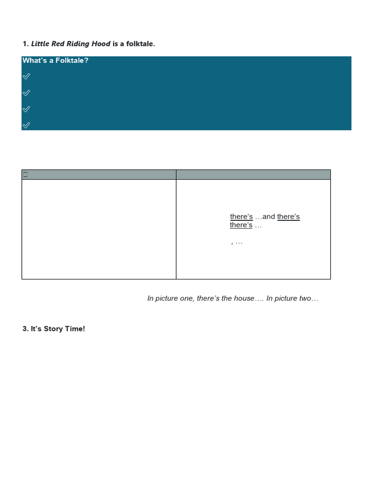 Little Red Riding Hood-set | PDF | Little Red Riding Hood | Folklore