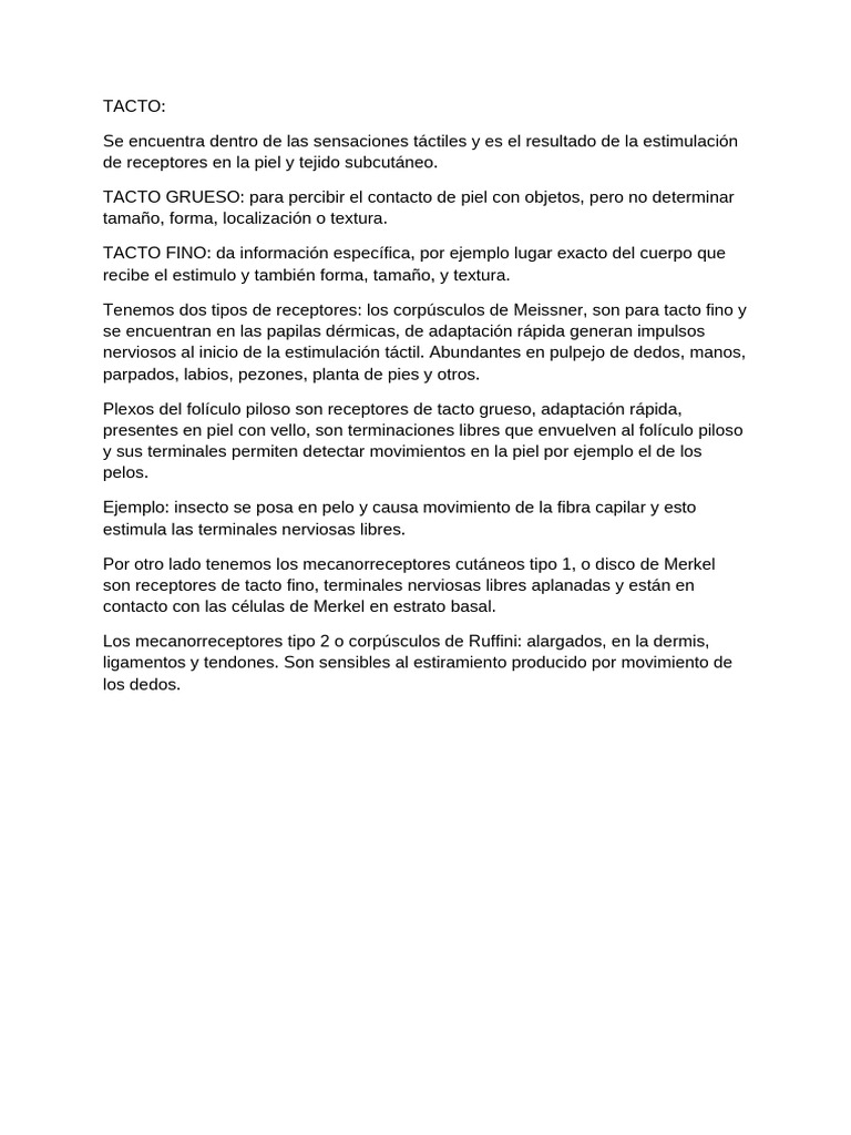 TACTO | PDF
