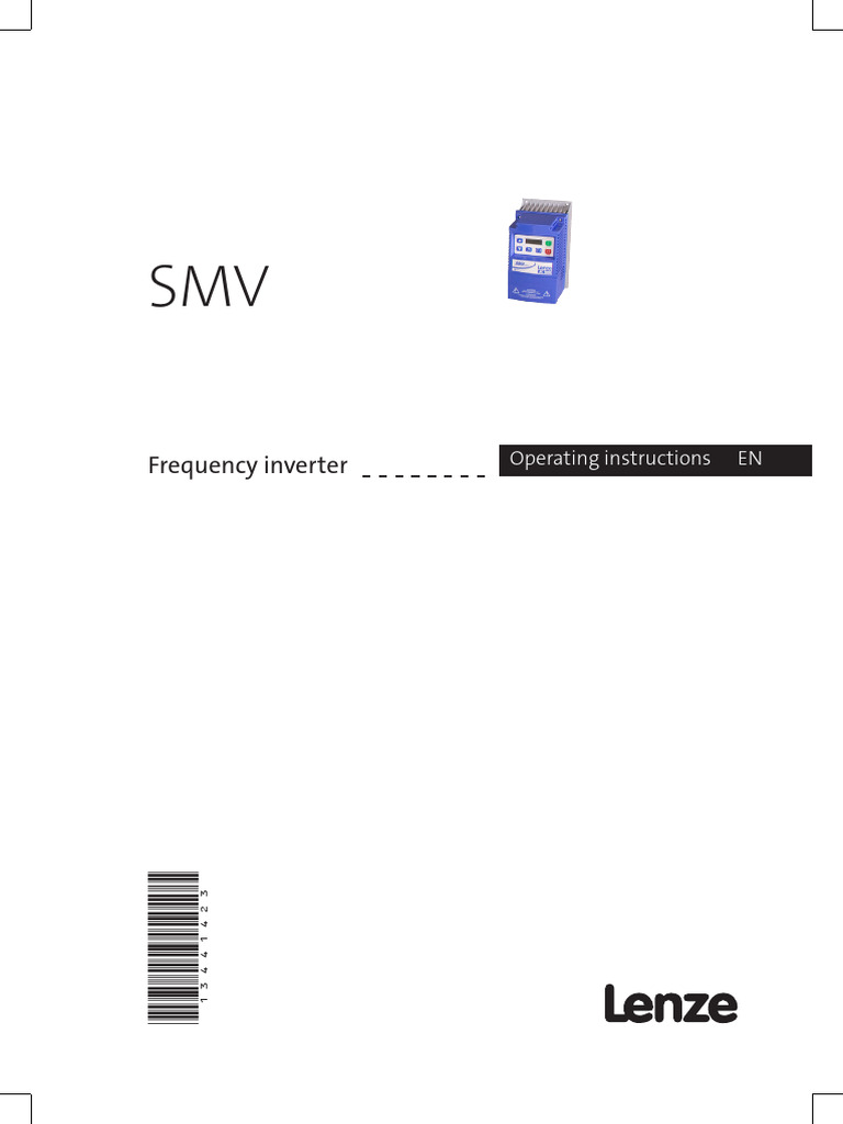 SMV Frequency Inverter Operating Guide | PDF | Manufactured Goods ...