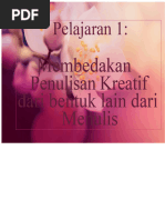 Pengertian dan Contoh Karya Saduran | PDF